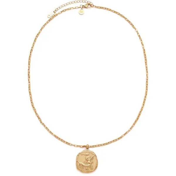 PETIT MOMENTS Horoscope Charm Pendant Necklace - Goldirgo