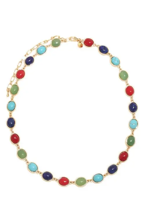 PETIT MOMENTS Long Bari Necklace - Multi