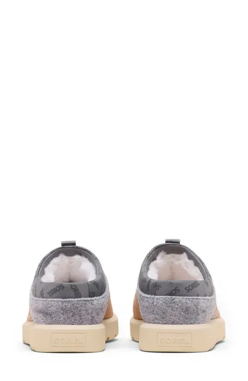 Sorel Byways™ Faux Fur Lined Mule Slipper - Quarry/tawny Buff