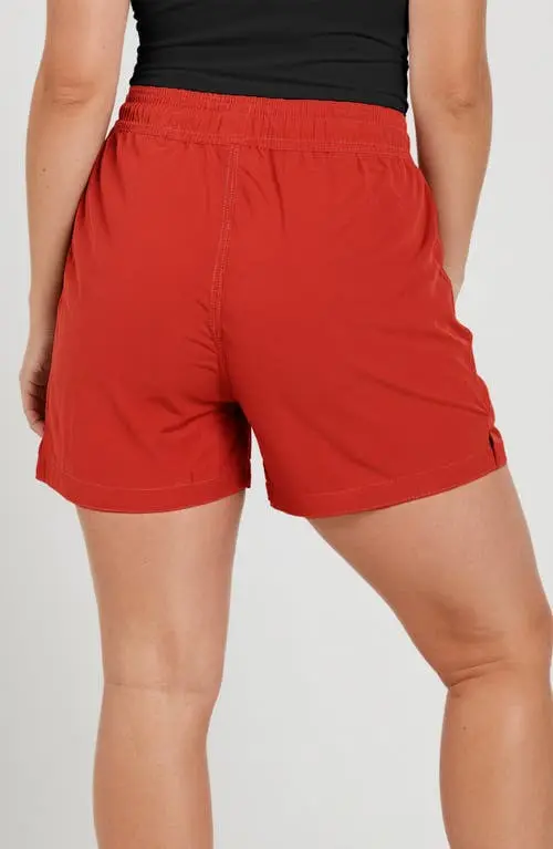 CALYPSA 4" Board Shorts - Red