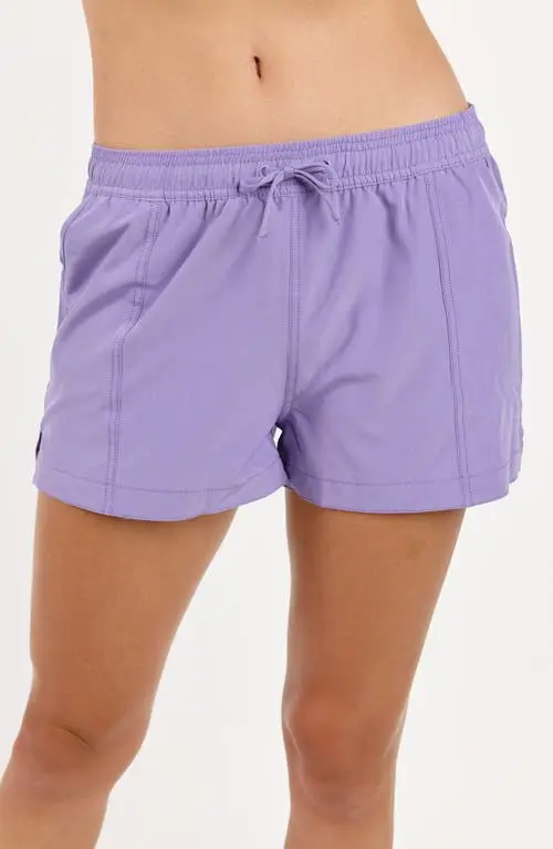 CALYPSA Board Shorts With Upf 50+ Sun Protection - Lavender