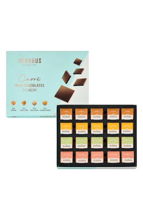 NEUHAUS Carré 40-piece Crunchy Milk Chocolate Assortment