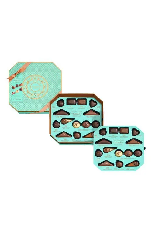 NEUHAUS History Collection 28-piece Chocolate Assortment - Teal