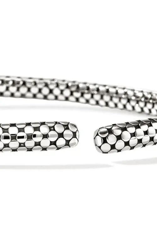 John Hardy Dot Coil Choker Necklace - Silver