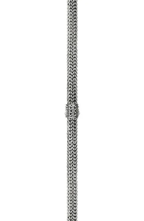 John Hardy Icon Link Pavé Diamond Necklace - Silver