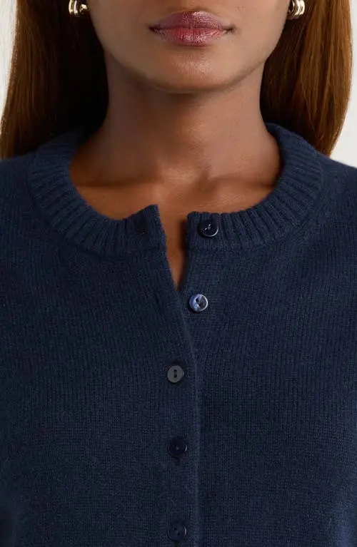REFORMATION Cashmere And Wool Blend Cropped Cardigan