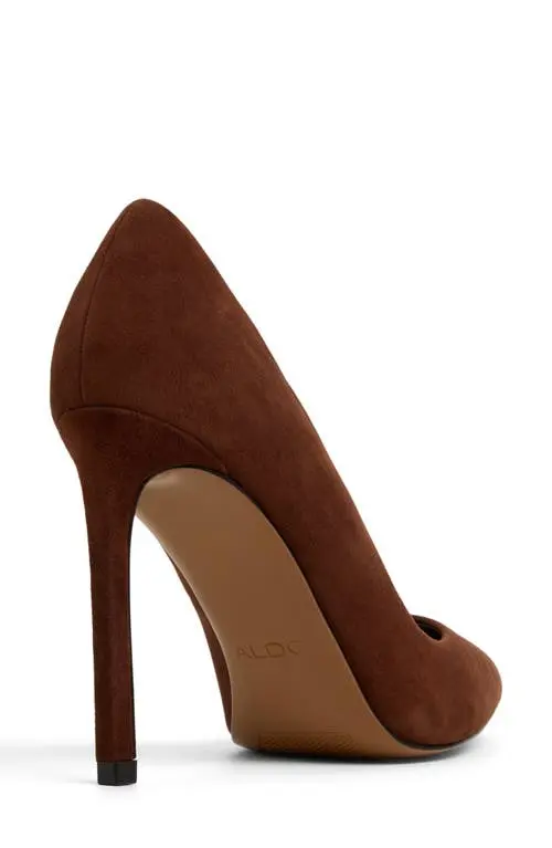 Aldo Lala Pointed-toe Pump - Brown