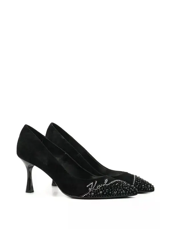 Karl Lagerfeld Pointed-toe Embellished Pumps