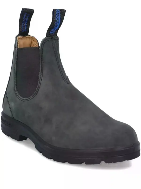 Blundstone Elastic-sided Leather Boots - Grey