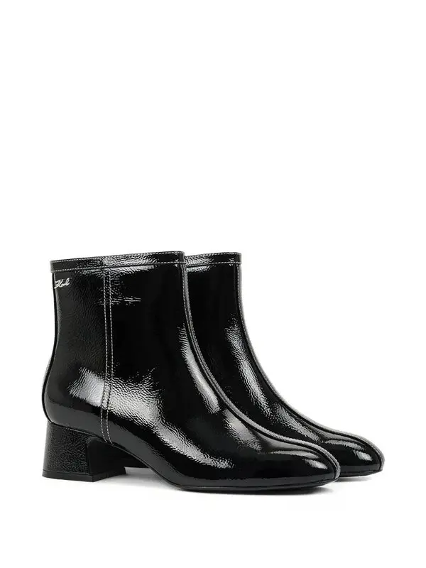 Karl Lagerfeld Patent-leather Boots