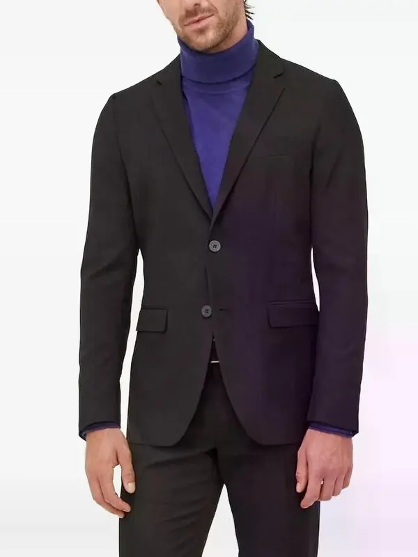 Sisley Single-breasted Flap-pocket Blazer