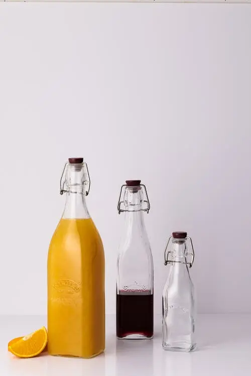 KILNER Square Swing Top Bottle