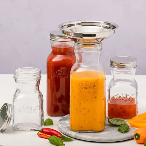 KILNER Juice And Sauce Glass Bottle