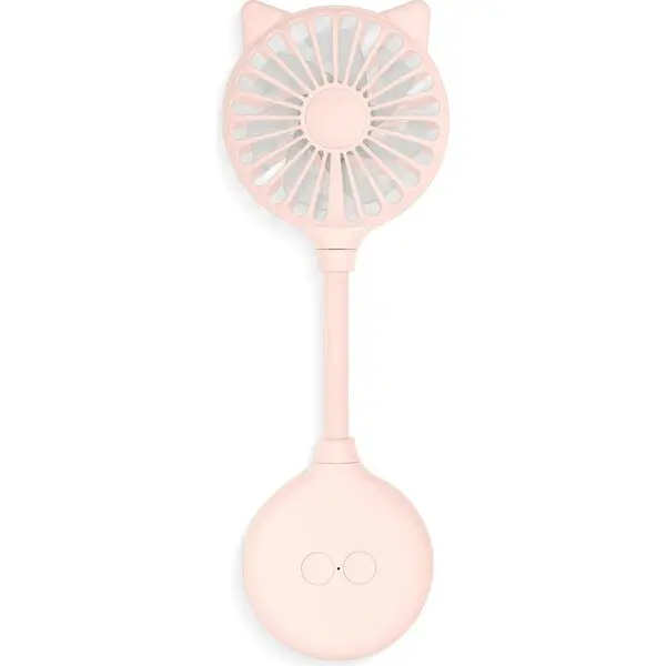 ZADRO Cat Ear Beauty Fan With Suction Cup Mount - Pink