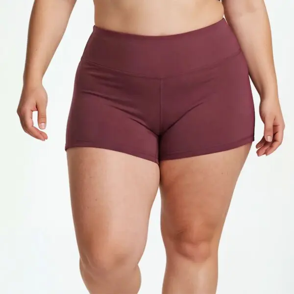 CALYPSA High-waisted Swim Shorts - Purple Haze