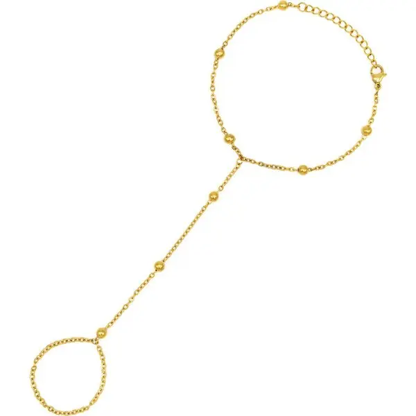 PETIT MOMENTS Sol Hand Chain Bracelet - Gold