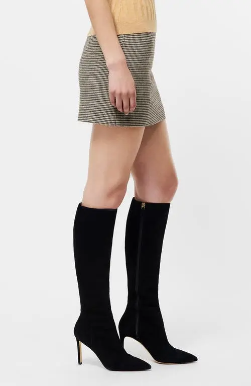 French Connection Houndstooth Mini Skirt