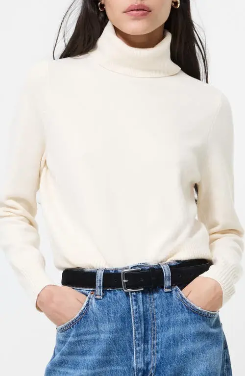 French Connection Babysoft Turtleneck Sweater - 10-porcelain Cream