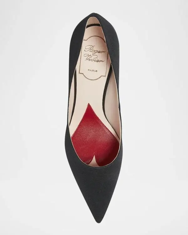 ROGER VIVIER Marlene Strass-heel Stiletto Pumps
