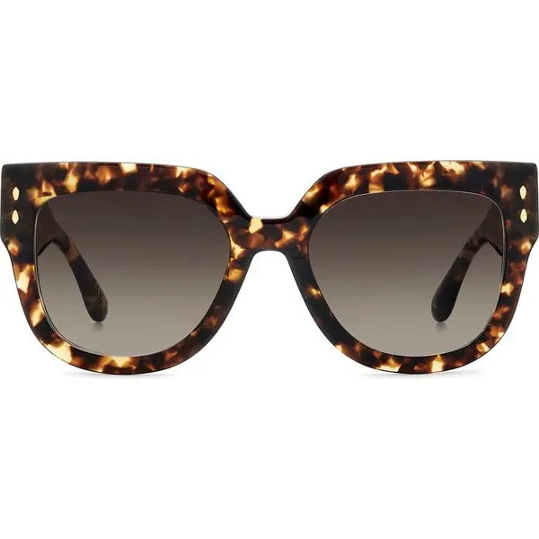 Isabel Marant 53mm Square Sunglasses - Havana/brown Sf