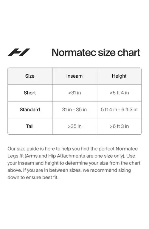 HYPERICE Normatec Elite Leg Compression System