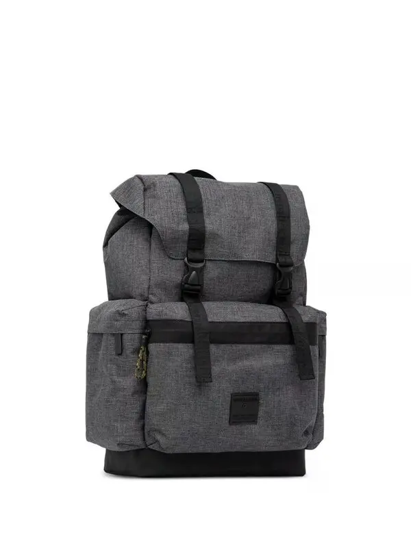 STRELLSON Roll-top Buckle Backpack - Grey