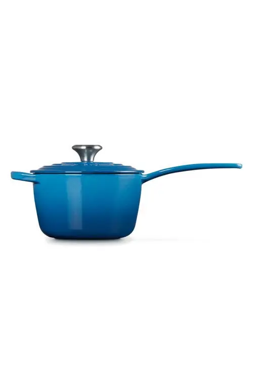 LE CREUSET Signature 1.75-quart Enameled Cast Iron Saucepan - Marseille