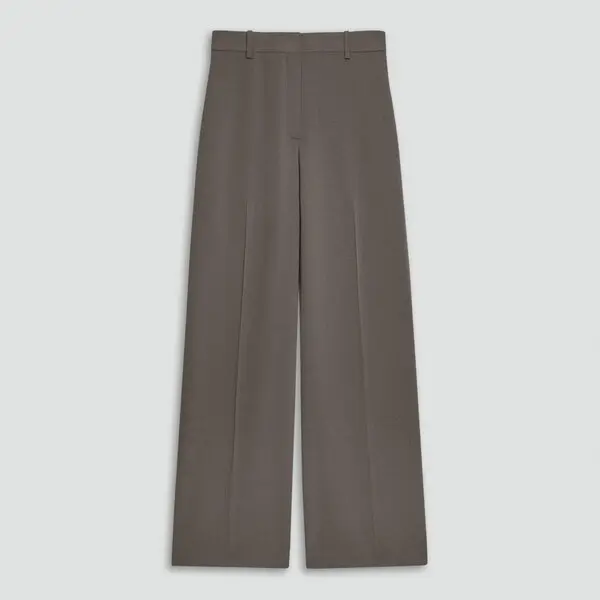 Theory Straight Pant In Admiral Crepe - Slate