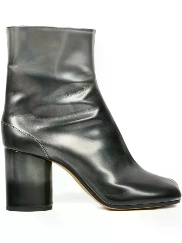 MAISON MARGIELA Tabi Block-heel Ankle Boots - Black