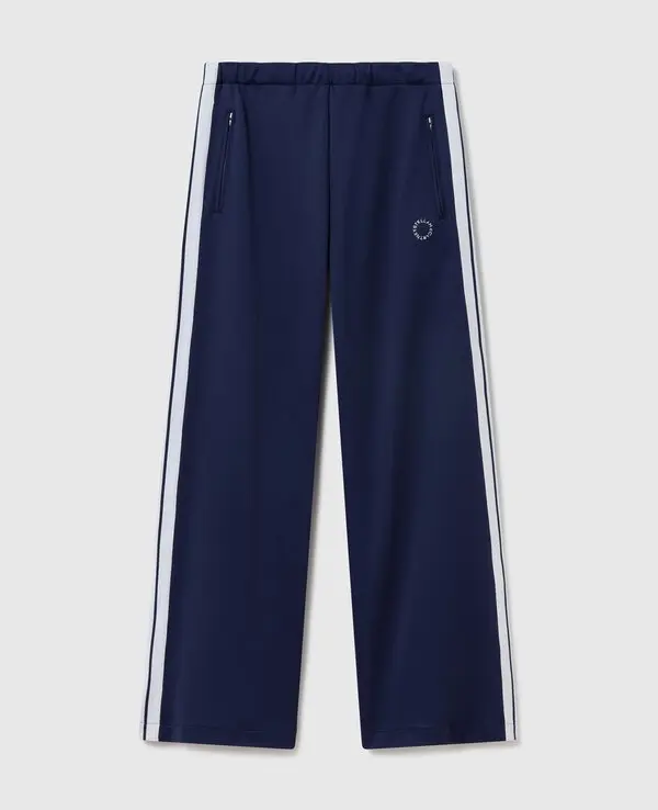 Stella McCartney Elasticated Waistband Double Stripe Track Sweatpants