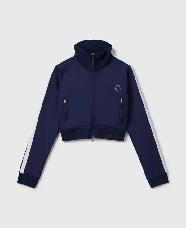 Stella McCartney High-neck Double Stripe Track Jacket