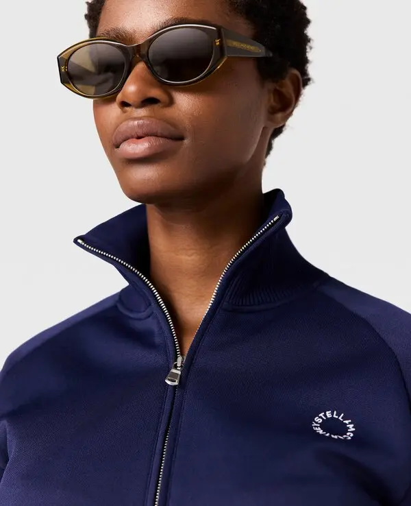 Stella McCartney High-neck Double Stripe Track Jacket