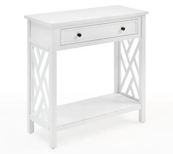 ALATERRE FURNITURE Coventry Console Table With Drawer - One-color