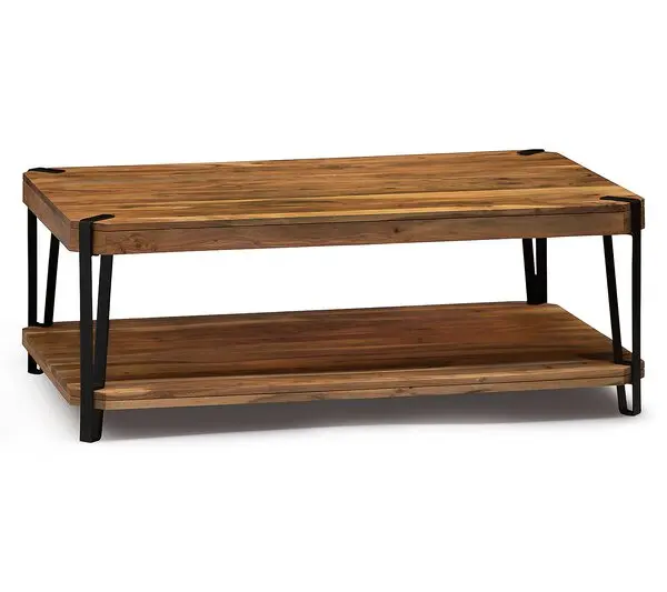 ALATERRE FURNITURE Ryegate Natural Live Edge Co Ffee Table - One-color
