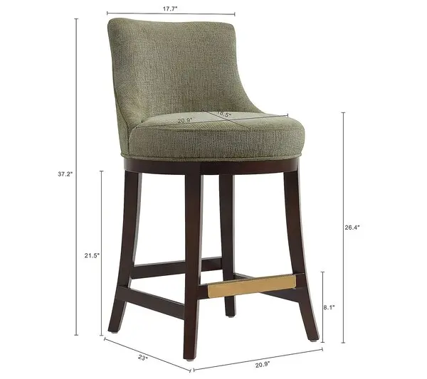 MANHATTAN COMFORT Lucia Counter Stool