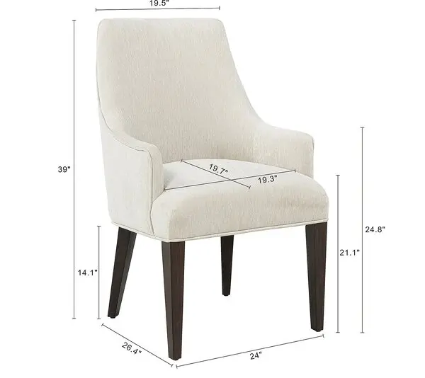 MANHATTAN COMFORT Beever Dining Armchair