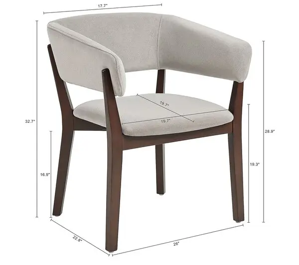 MANHATTAN COMFORT Blake Dining Armchair