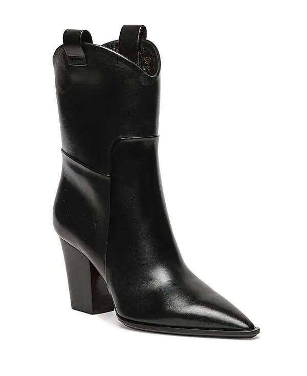 Santoni Leather Ankle Boot