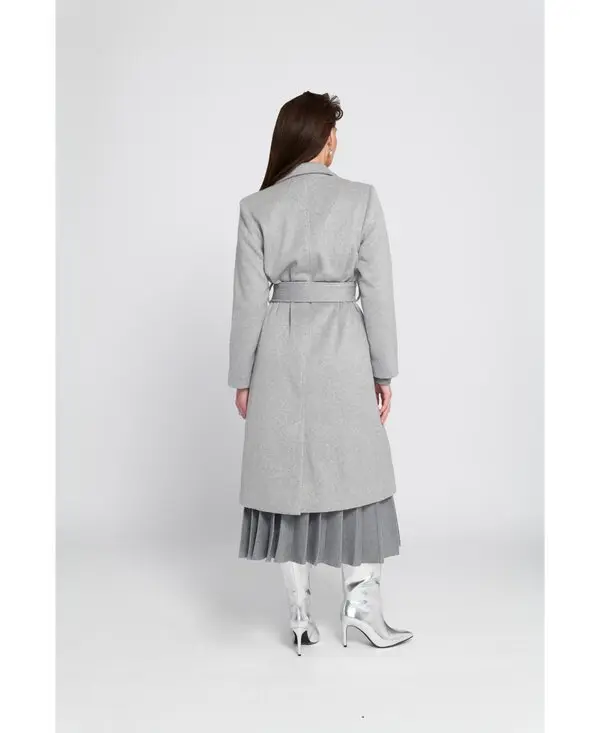 ELLE COLLECTION Melton Wrap Coat