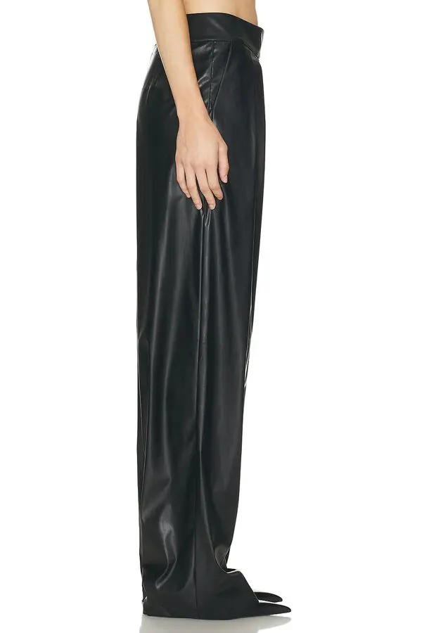 THE SEI Double Pleat Trouser - Black