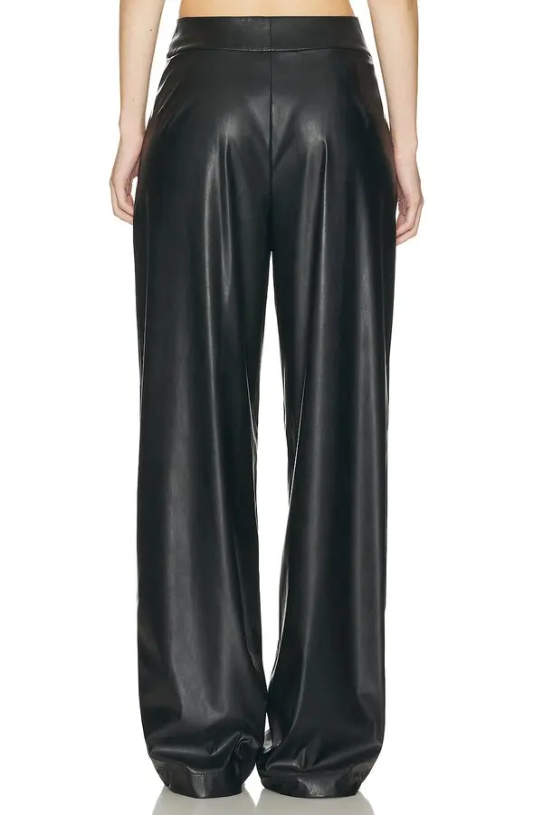 THE SEI Double Pleat Trouser - Black