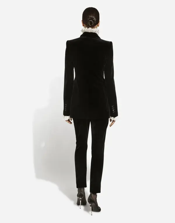 Dolce & Gabbana Velvet Turlington Tuxedo Jacket