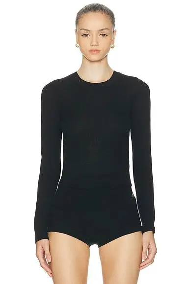 Eterne Rib Stitch Cashmere Clark Sweater