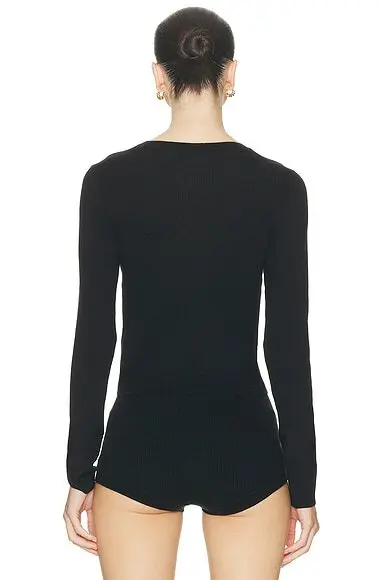 Eterne Rib Stitch Cashmere Clark Sweater
