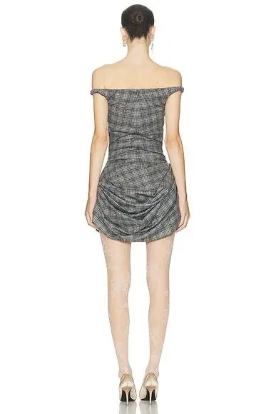 Magda Butrym Gathered Mini Dress
