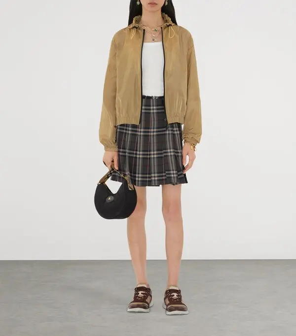 Burberry Horseshoe Crossbody Bag - Black
