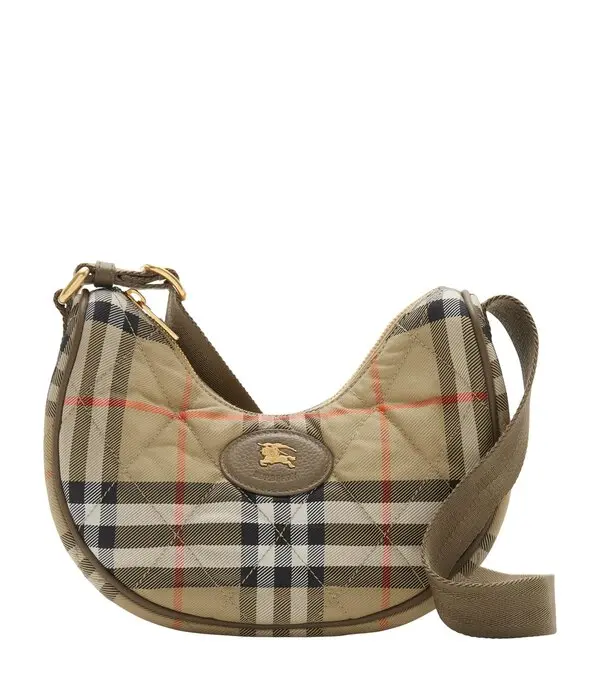Burberry Horseshoe Cross-body Bag - Beige
