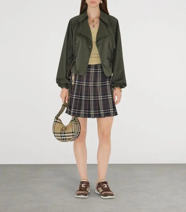 Burberry Horseshoe Cross-body Bag - Beige