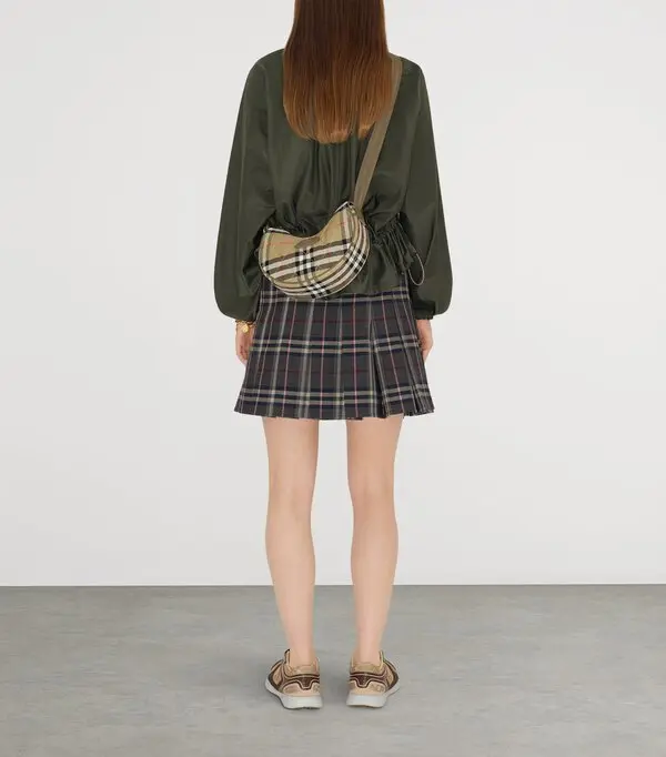 Burberry Horseshoe Cross-body Bag - Beige