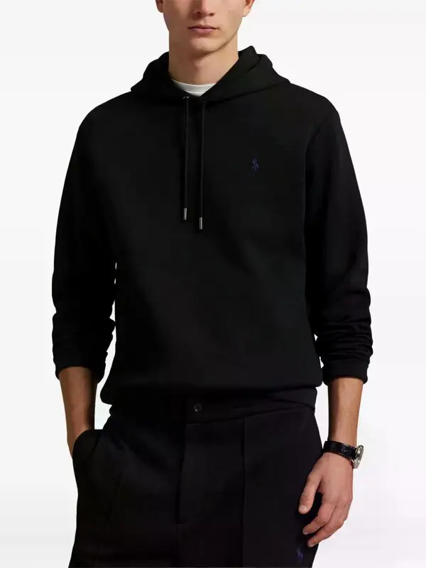 Polo Ralph Lauren Double-knit Hoodie - Black